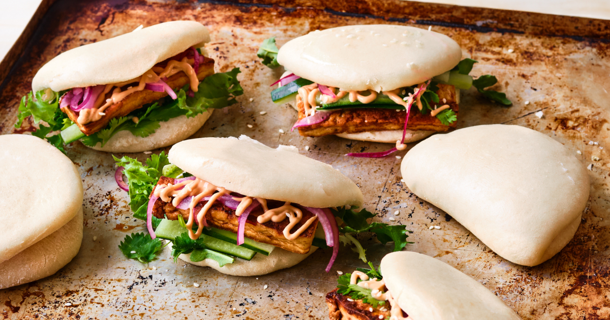 Bao buns med tofu och Asiatisk Mayo | Rydbergs